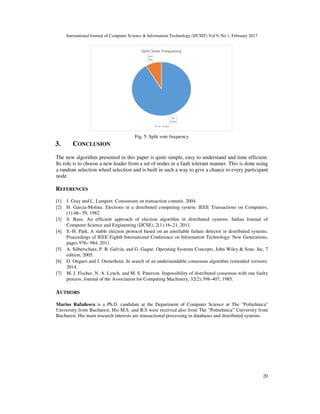 Fault Tolerant Leader Election in Distributed Systems | PDF