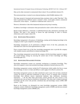 Towards a New Framework Linking Knowledge Management Systems and Organizational Agility : An ...