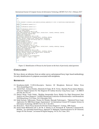 FUZZY LOGIC BASED APPROACH FOR AUTOMATION OF EMOTION DETECTION IN MISOPHONIA | PDF
