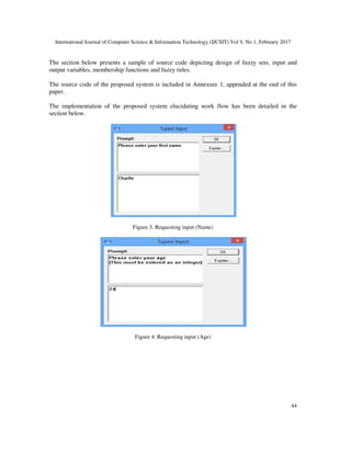 FUZZY LOGIC BASED APPROACH FOR AUTOMATION OF EMOTION DETECTION IN MISOPHONIA | PDF
