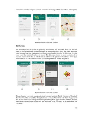 University Buses Routing and Tracking System | PDF