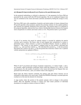 AUTOMATED INFORMATION RETRIEVAL MODEL USING FP GROWTH BASED FUZZY PARTICLE SWARM OPTIMIZATION | PDF
