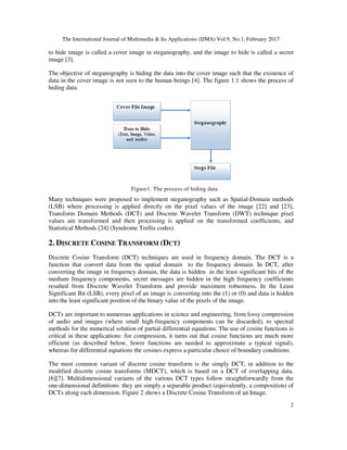 A NOVEL IMAGE STEGANOGRAPHY APPROACH USING MULTI-LAYERS DCT FEATURES BASED ON SUPPORT VECTOR ...