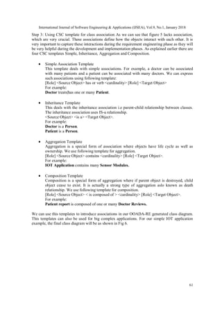 A SOFTWARE REQUIREMENT ENGINEERING TECHNIQUE USING OOADA-RE AND CSC FOR ...