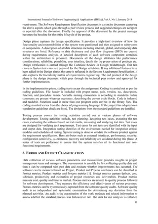 STATISTICAL ANALYSIS OF METRICS FOR SOFTWARE QUALITY IMPROVEMENT | PDF