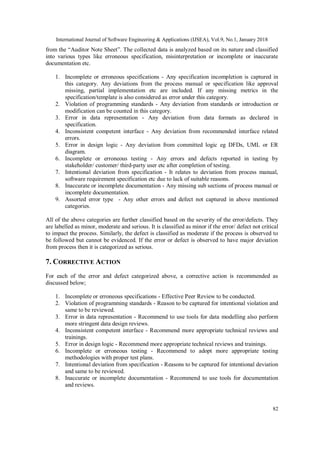 STATISTICAL ANALYSIS OF METRICS FOR SOFTWARE QUALITY IMPROVEMENT | PDF