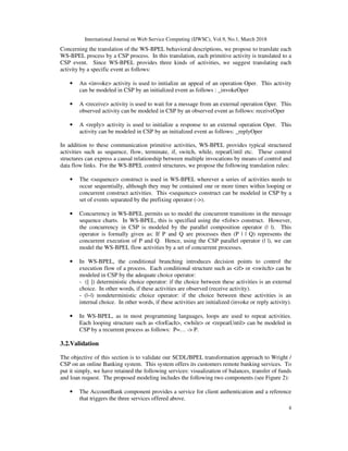 MAPPING SCDL/BPEL TO ADA FOR FORMAL VERIFICATION OF THE BEHAVIORAL PROPERTIES OF SERVICE ...