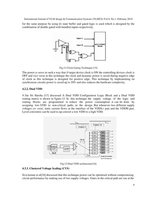 SURVEY ON POWER OPTIMIZATION TECHNIQUES FOR LOW POWER VLSI CIRCUIT IN DEEP SUBMICRON TECHNOLOgy ...