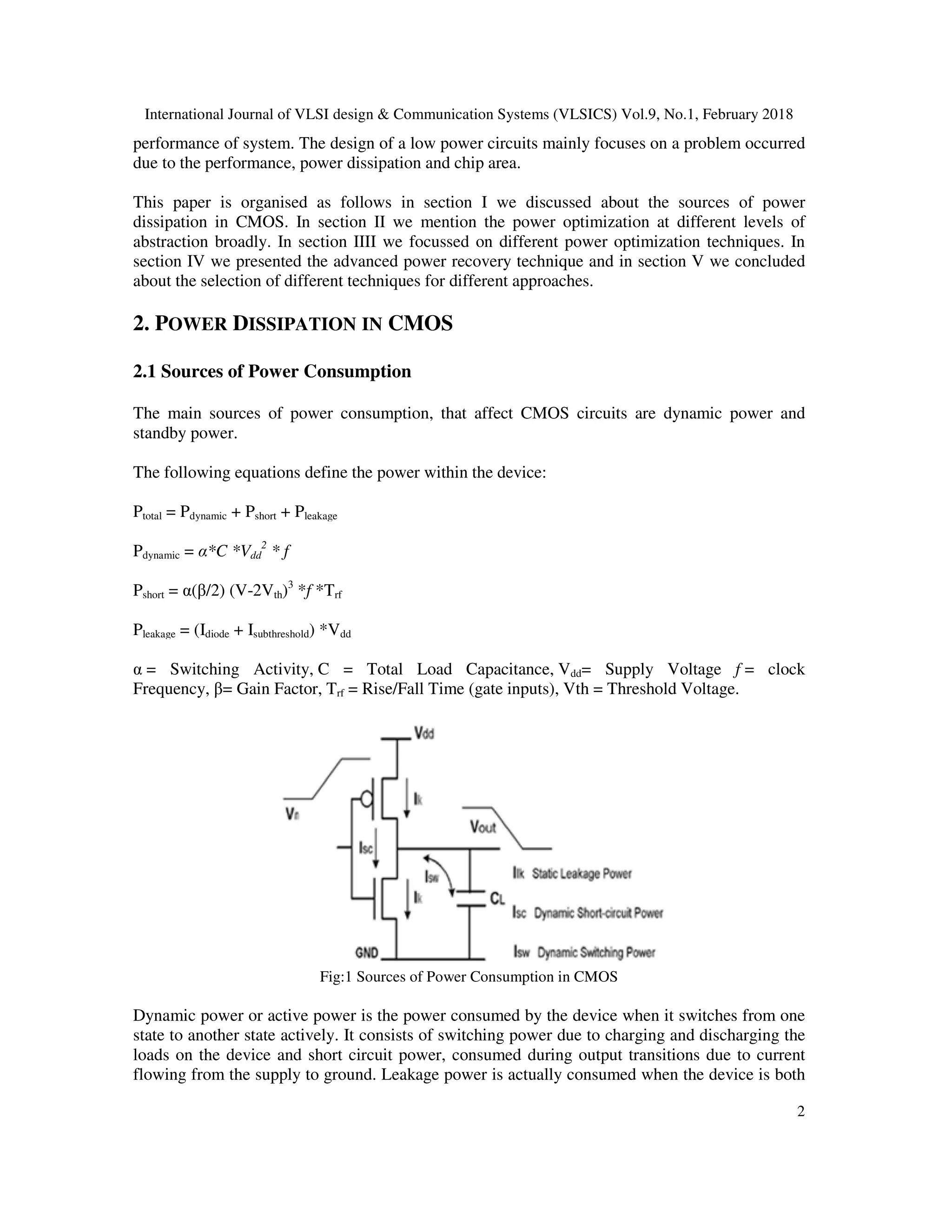 SURVEY ON POWER OPTIMIZATION TECHNIQUES FOR LOW POWER VLSI CIRCUIT IN DEEP SUBMICRON TECHNOLOGY ...