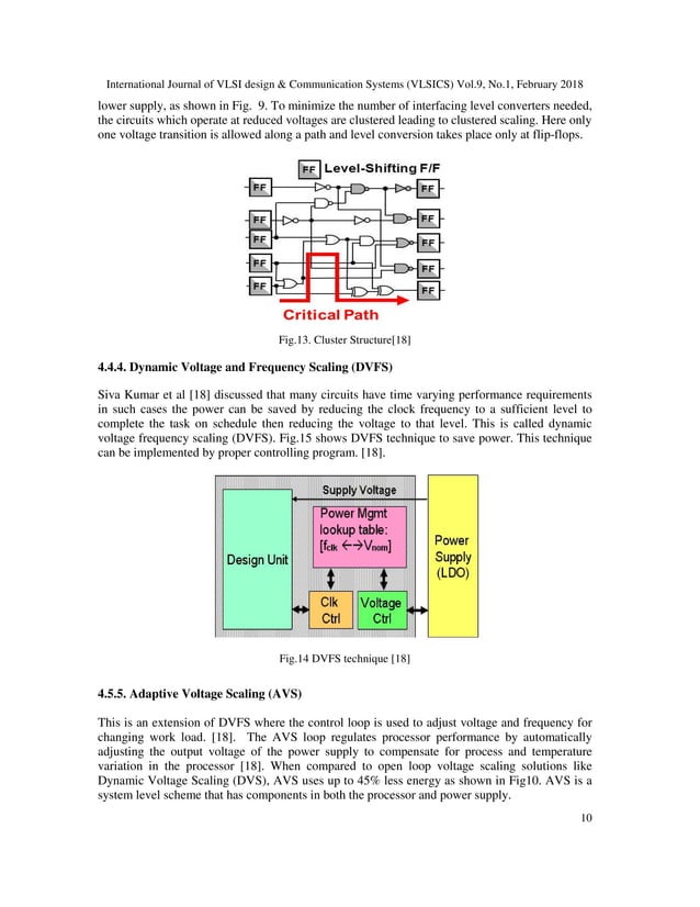 SURVEY ON POWER OPTIMIZATION TECHNIQUES FOR LOW POWER VLSI CIRCUIT IN DEEP SUBMICRON TECHNOLOGY ...
