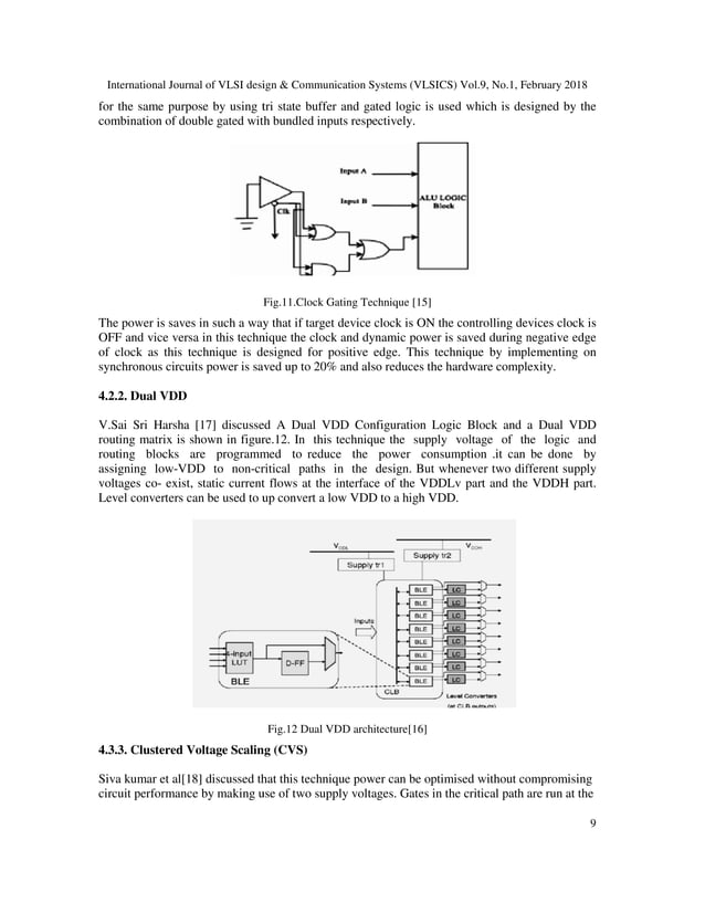 SURVEY ON POWER OPTIMIZATION TECHNIQUES FOR LOW POWER VLSI CIRCUIT IN DEEP SUBMICRON TECHNOLOGY ...