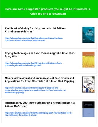 Spray Drying Techniques for Food Ingredient Encapsulation 1st Edition ...