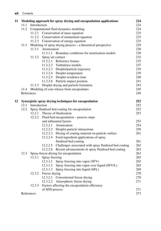 Spray Drying Techniques for Food Ingredient Encapsulation 1st Edition ...