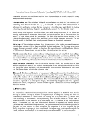 ANONYMOUS AUCTION PROTOCOL BASED ON TIME-RELEASED ENCRYPTION ATOP ...