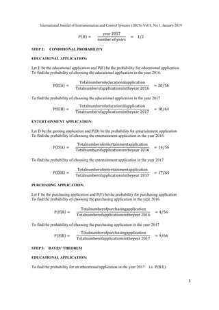 A STUDY ON APPLICATION OF BAYES’ THEOREM IN APPIN TECHNOLOGY | PDF