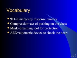 911, cpr and aed | PPT