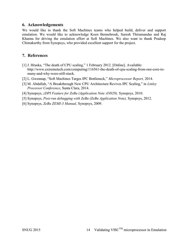 SMI_SNUG_paper_v10 | PDF | Operating Systems | Computer Software and Applications