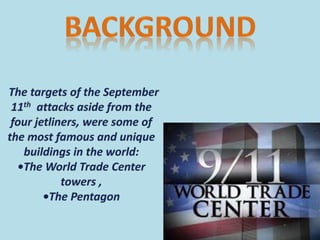 9/11 incident | PPTX | Air Travel | Travel Type