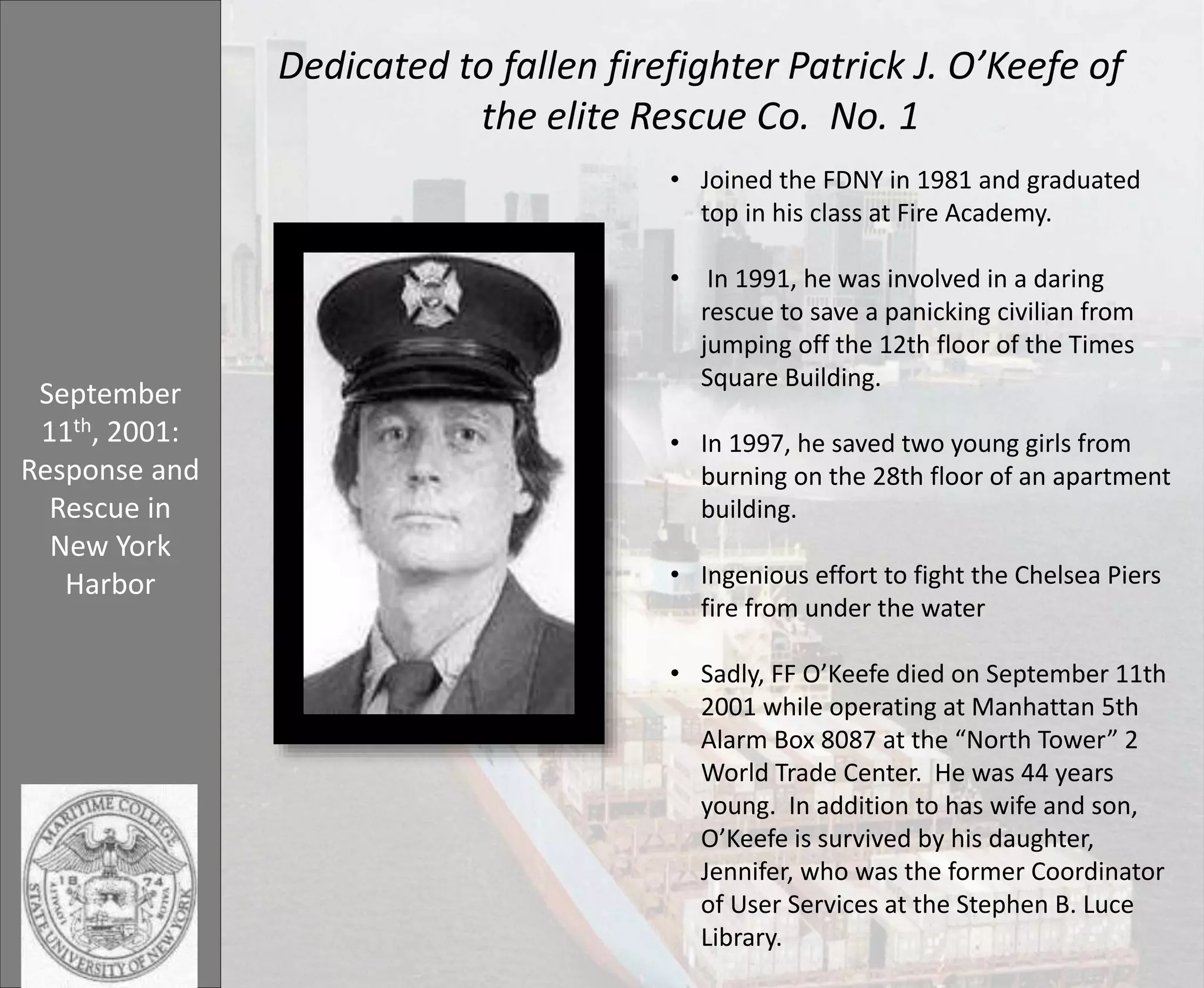 September 11th: Response and Rescue in New York Harbor | PPTX