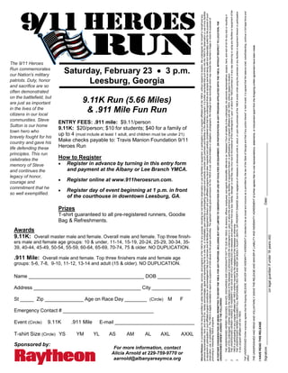 9/11 Heroes Run FEB 23 @3pm Leesburg, GA | PDF