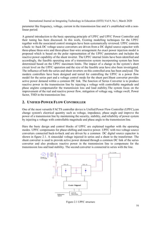 POWER STABILITY ANALYSIS OF A TRANSMISSION SYSTEM WITH A UNIFIED POWER FLOW CONTROLLER USING ...