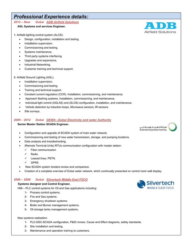 Shadi B. CV - latest-28-Aug-2016 | PDF