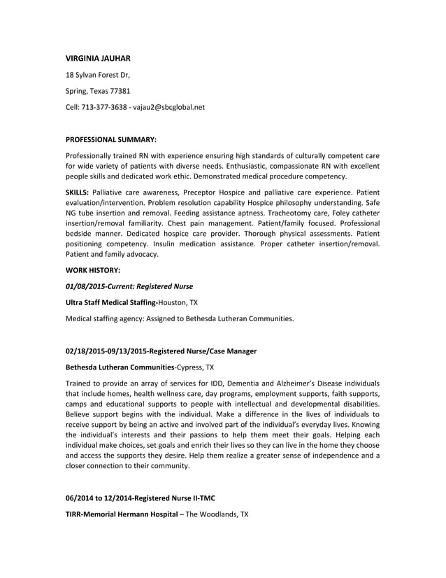 New Rich Text Document.rtfresume 2015 | RTF | Lung and Respiratory ...