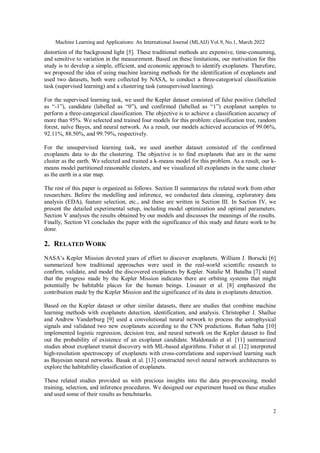 EXOPLANETS IDENTIFICATION AND CLUSTERING WITH MACHINE LEARNING METHODS | PDF