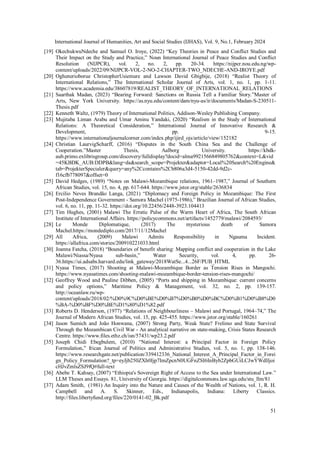 HISTORY AS A DETERMINANT OF MALAWIMOZAMBIQUE RELATIONS: THE CASE OF THE ...