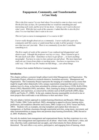 HAYS - Engagement, Community, and Transformation - A Case Study | PDF