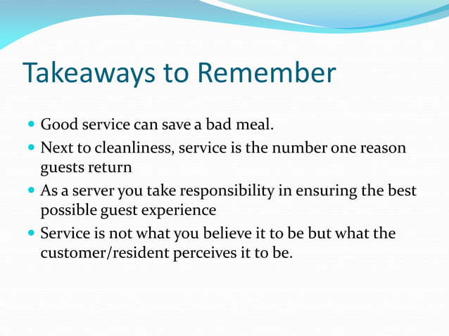 Exceeding Guest Expectations Training | PDF | Hotels and Motels ...