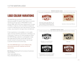 Brand Guidelines-Nanton | PDF