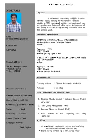 lvl.lvlurali's Resume | PDF