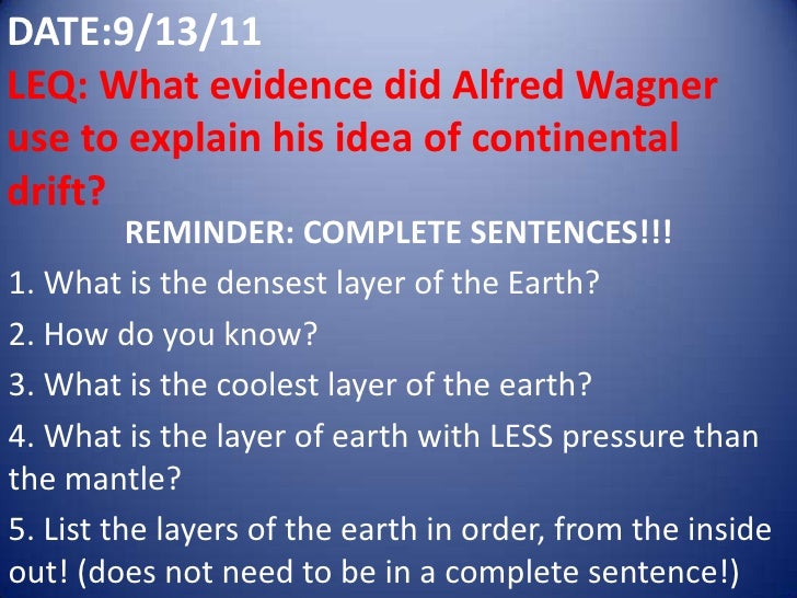 9 13 11 And 9 14 11 Continental Drift And Pangaea 9 13 11 And 9 14 11 Continental Drift And Pangaea