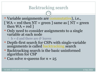 Constraint Satisfaction problem00456.ppt