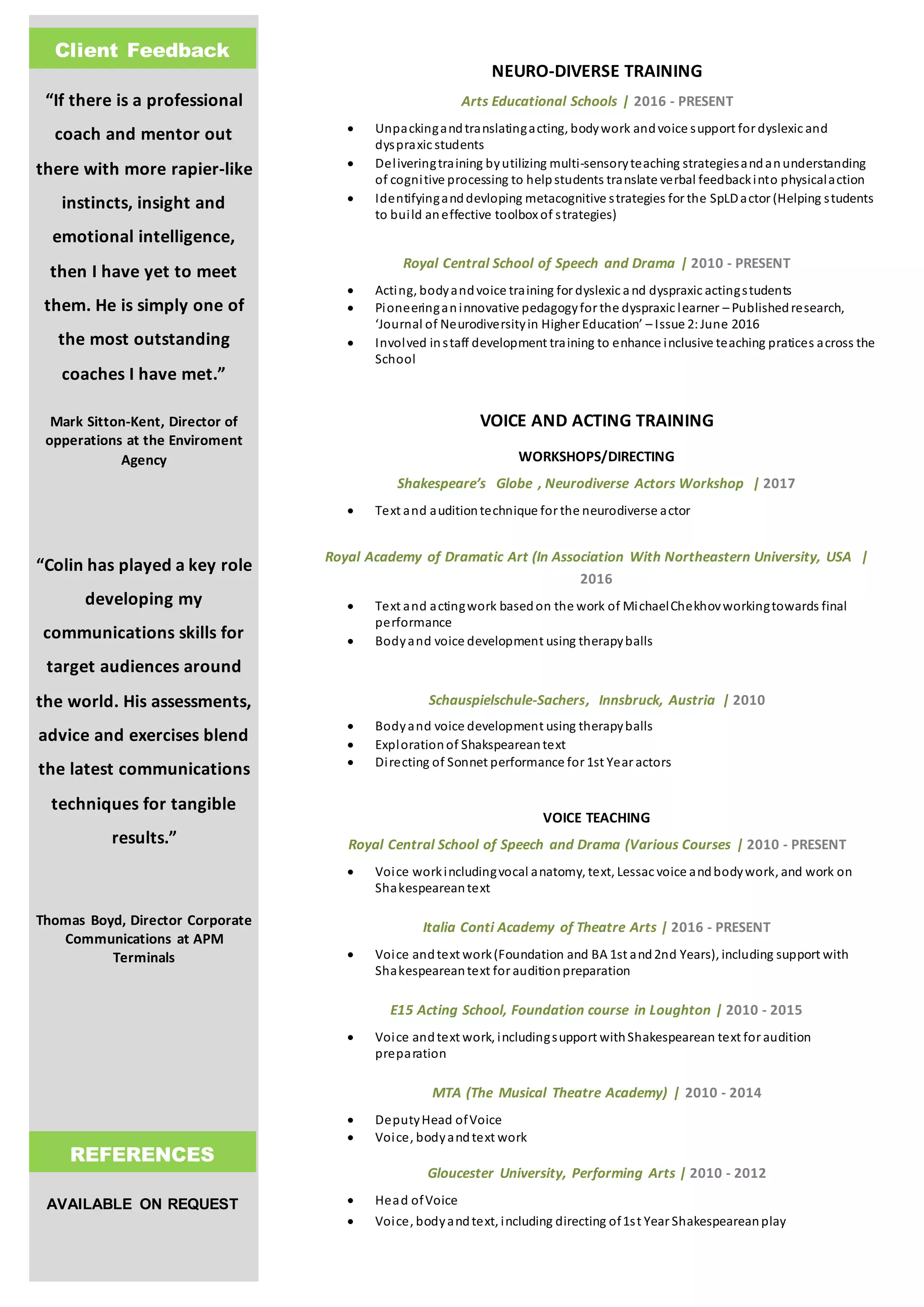 CV Business 1 | DOCX