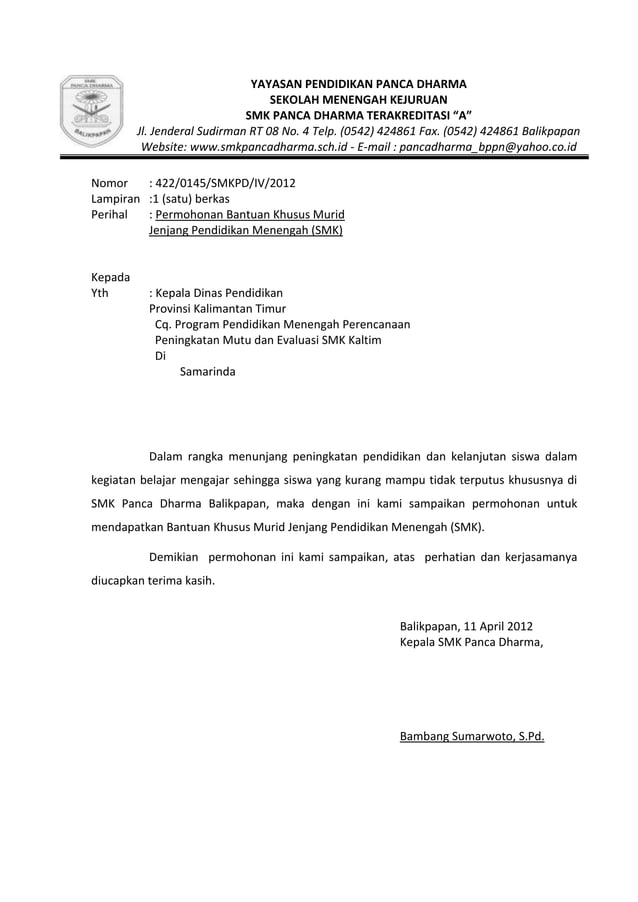 91334149 proposal-bkm-2012 | PDF