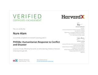 Harvard Certificate | PPT