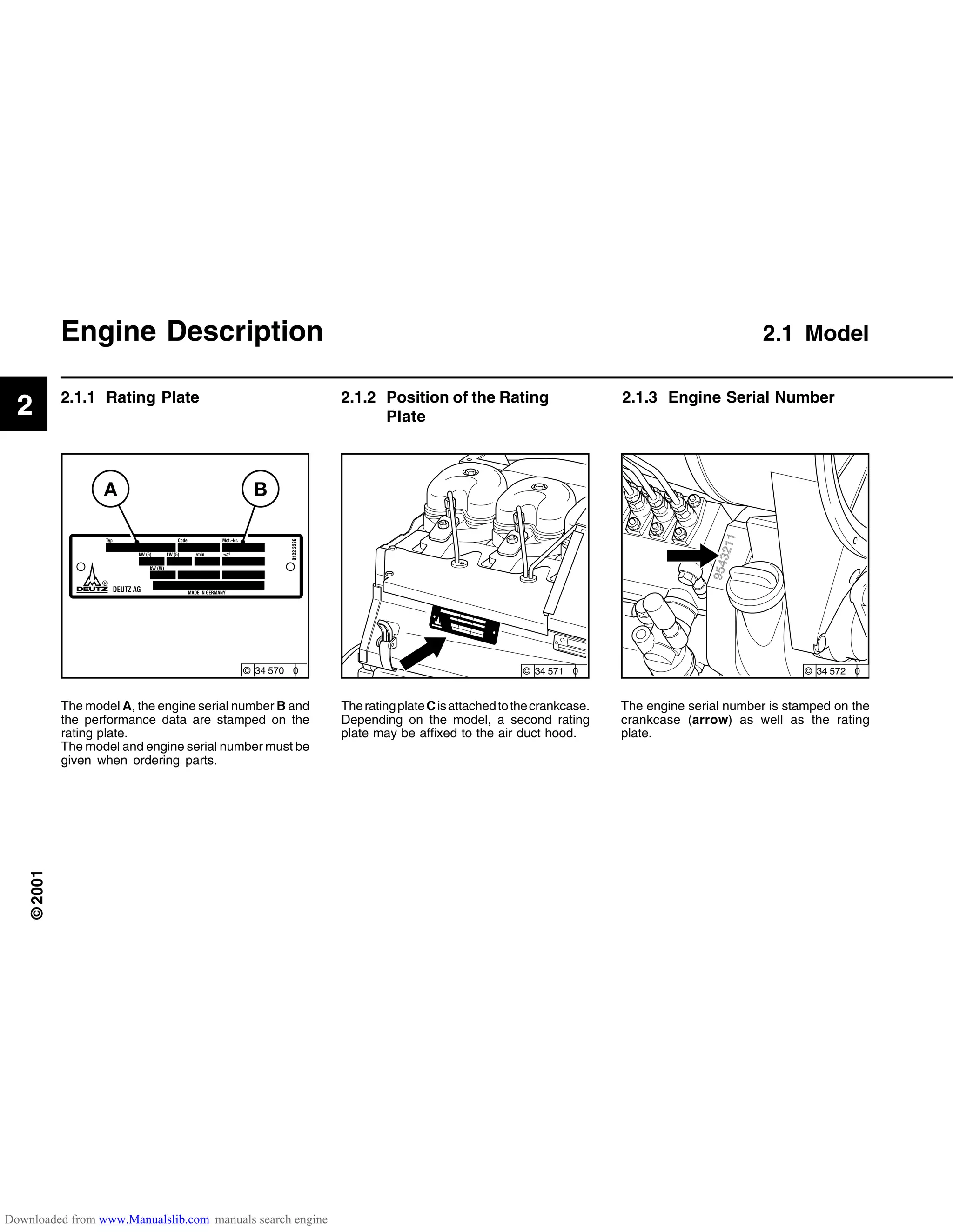 MOTOR DEUTZ 914 | PDF