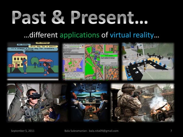 Virtual & Augmented Reality | PPT