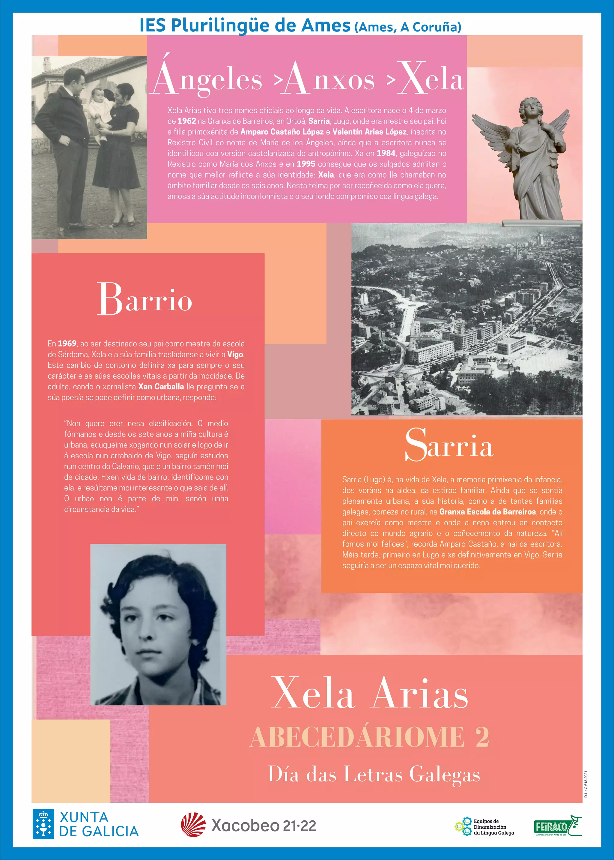 Letras galegas 2021: Xela Arias | PDF