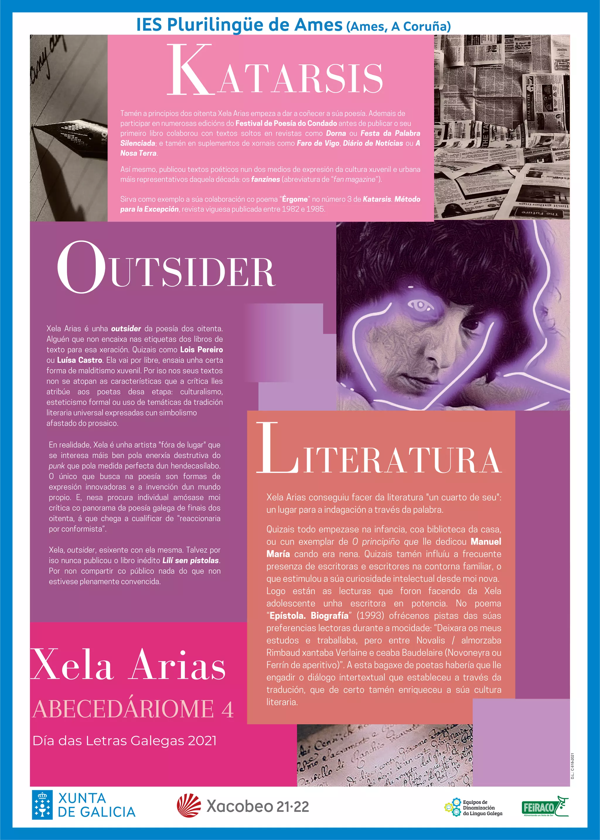 Letras galegas 2021: Xela Arias | PDF