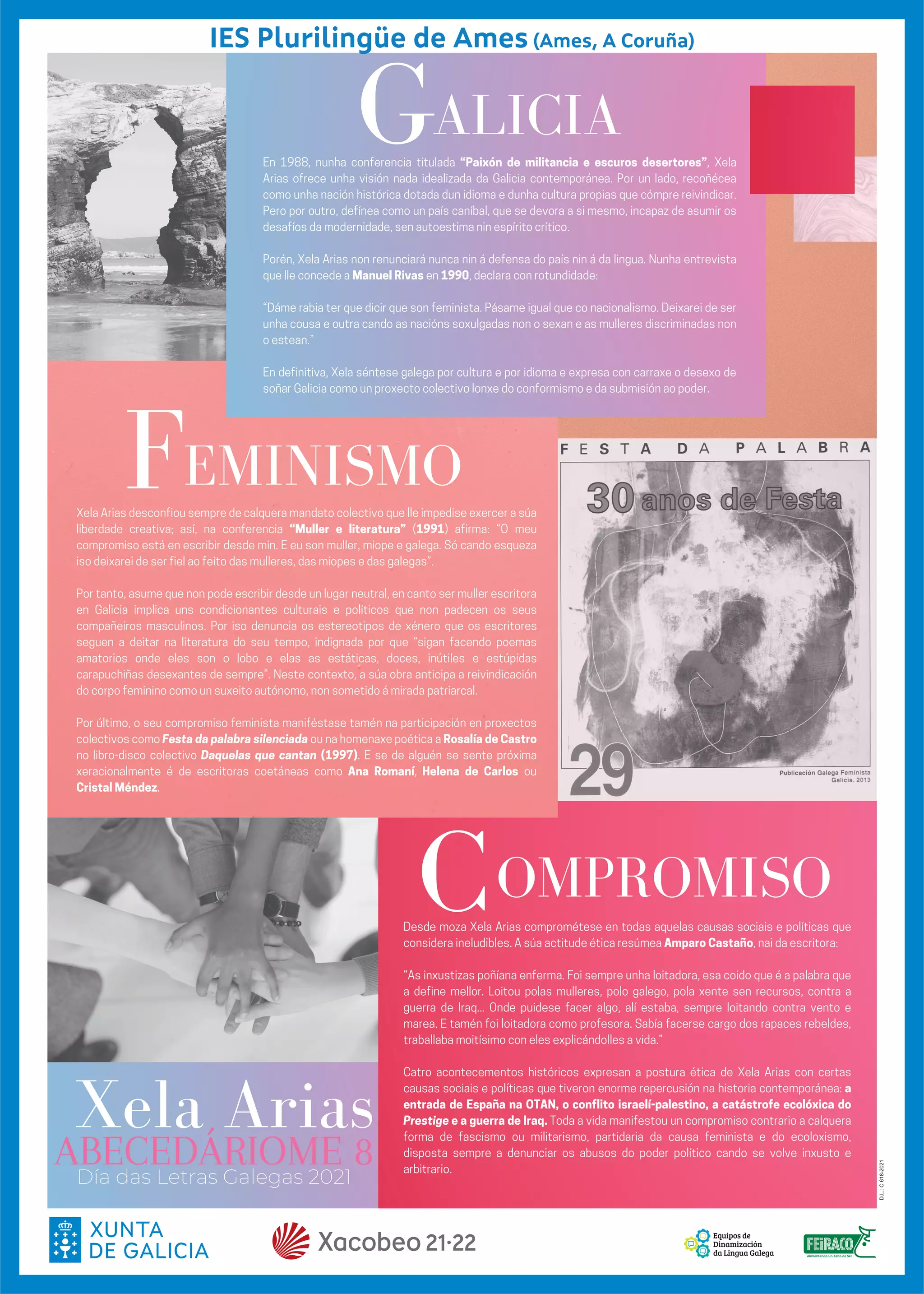 Letras galegas 2021: Xela Arias | PDF