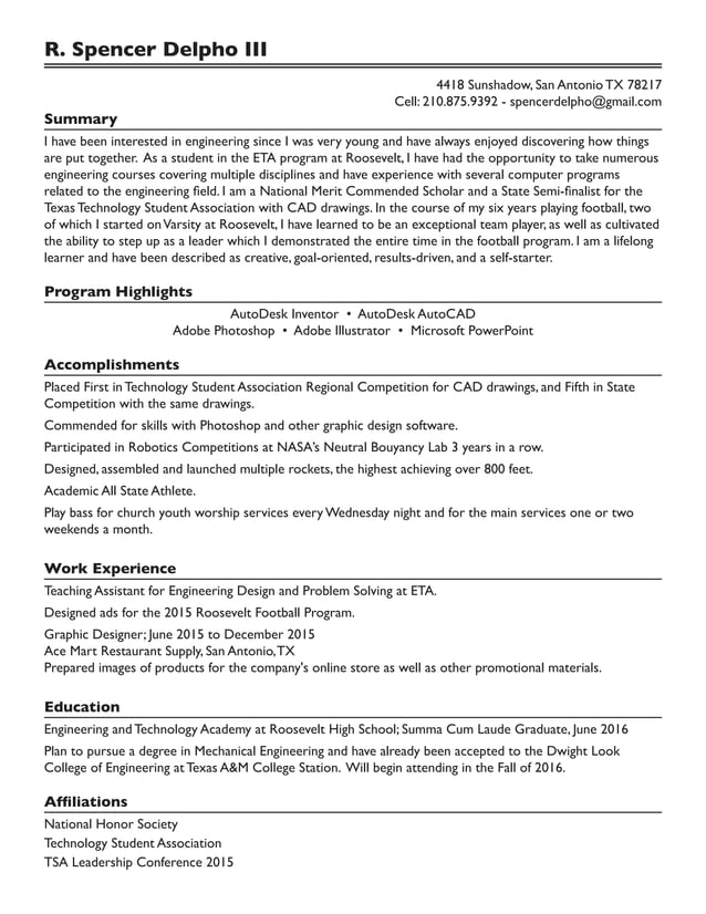 RS Delpho resume | PDF