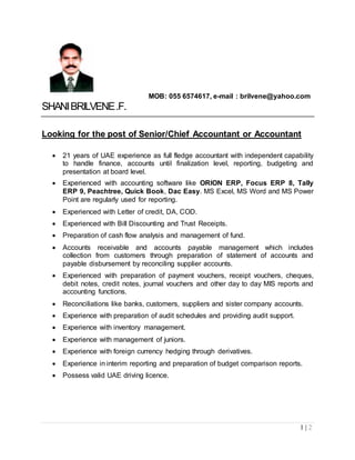 Shani_Professional Resume | DOCX
