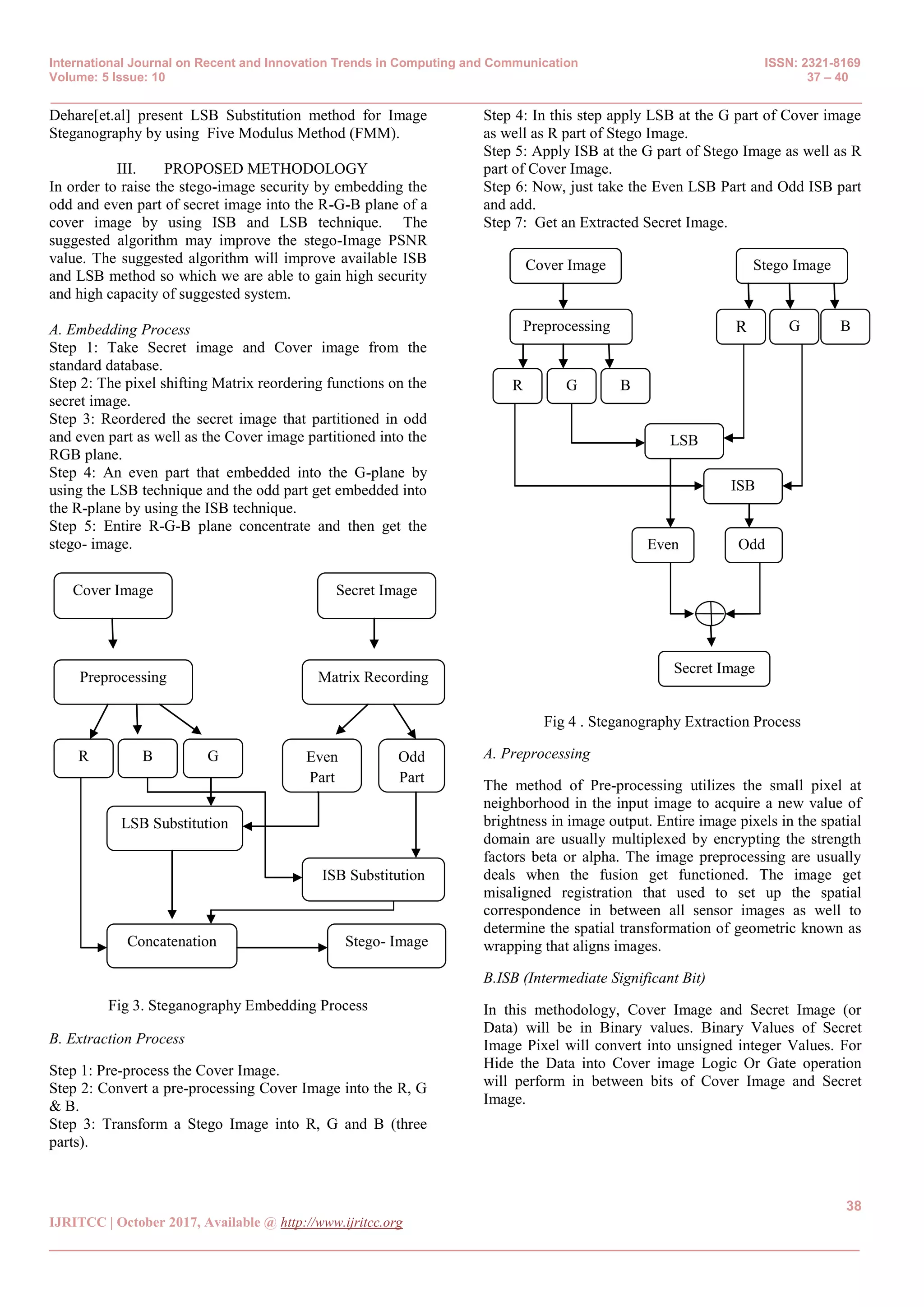 High PSNR Based Image Steganography | PDF