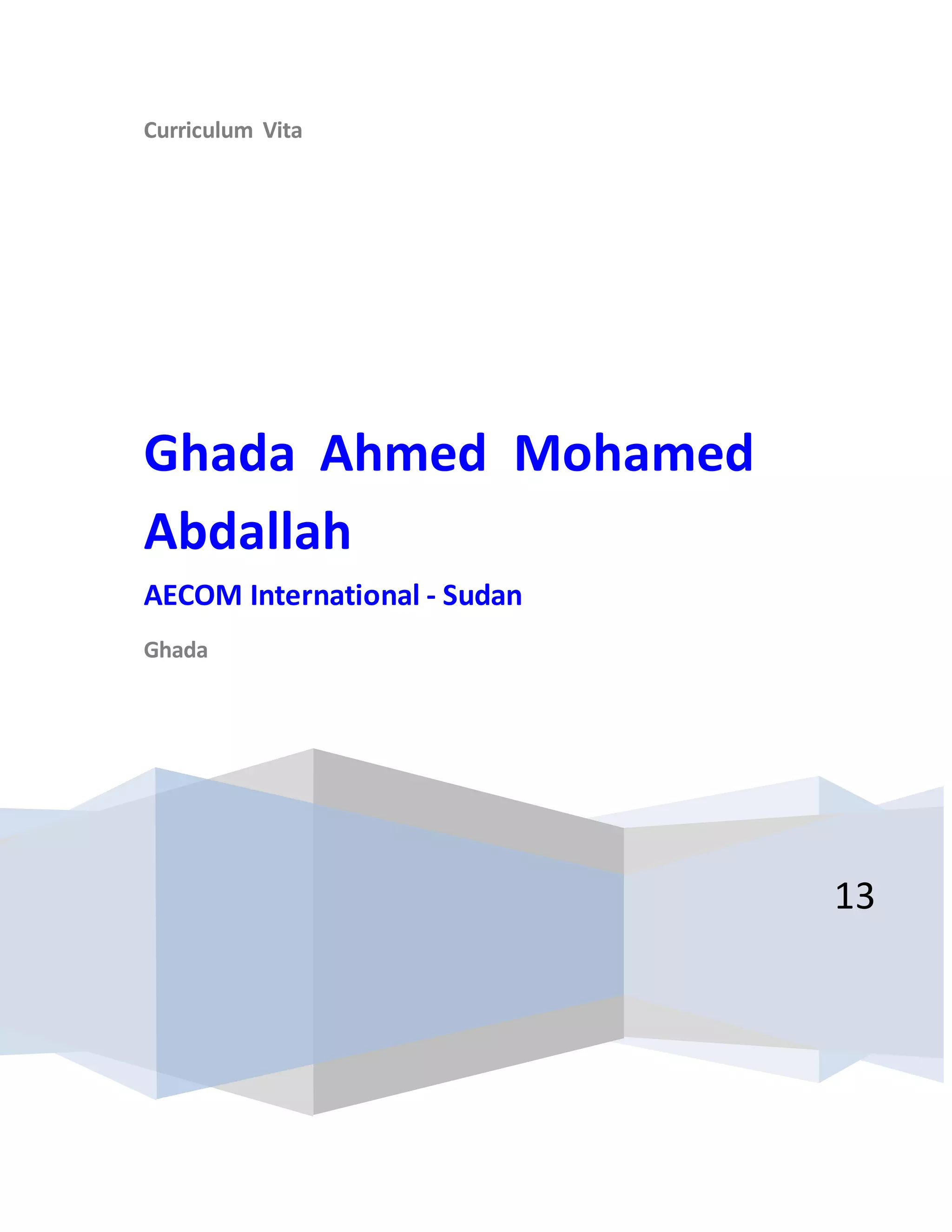 Ghada CV | DOCX