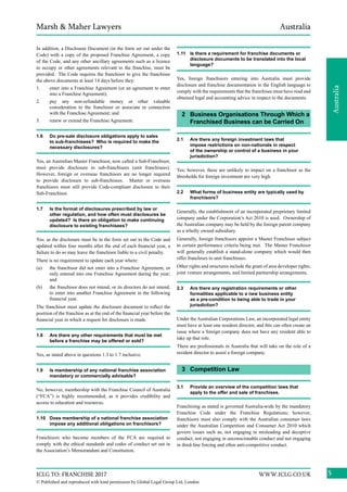 ICLG FRANCHISE 2017 Legal Guide ( International Legal Guide) | PDF