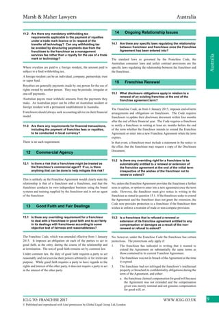 ICLG FRANCHISE 2017 Legal Guide ( International Legal Guide) | PDF