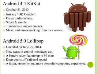 Android technology | PPTX